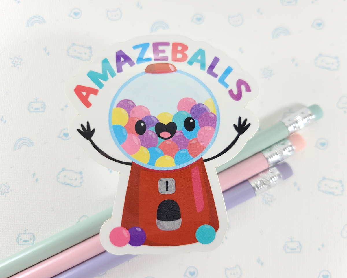 Gumball Machine Sticker – FunUsualSuspects